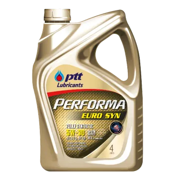 น้ำมันเครื่อง PTT L/PTT PERFORMA EURO SYNTHETIC 5W-30 4L SN