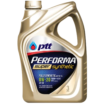 น้ำมันเครื่อง PTT L/PTT PERFORMA SYNTHETIC ECO 0W-20 3L